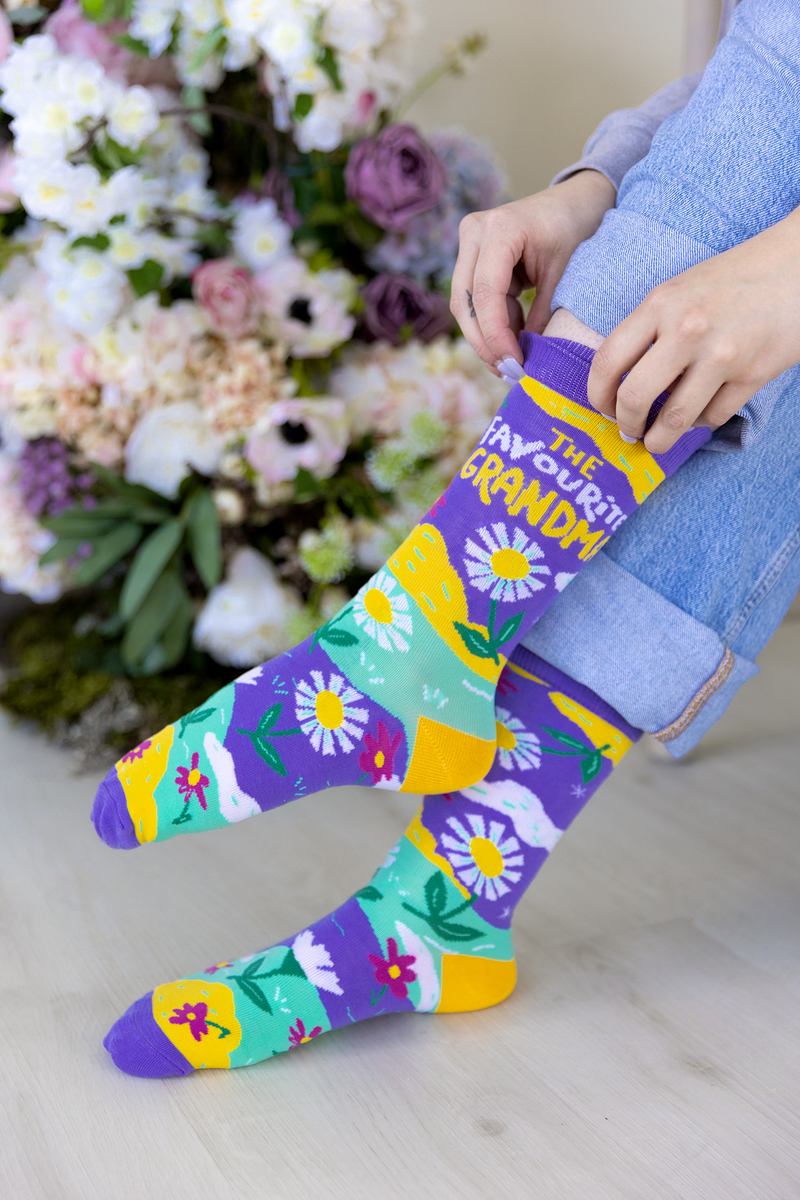 Favourite Grandma Socks for Women - Uptown Sox