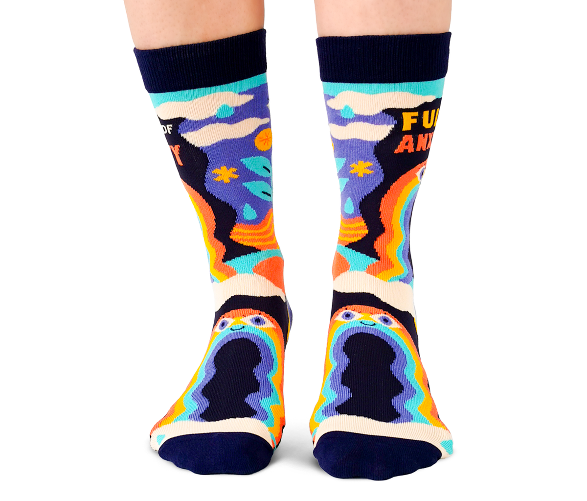 Anxiety Socks for Women - Uptown Sox