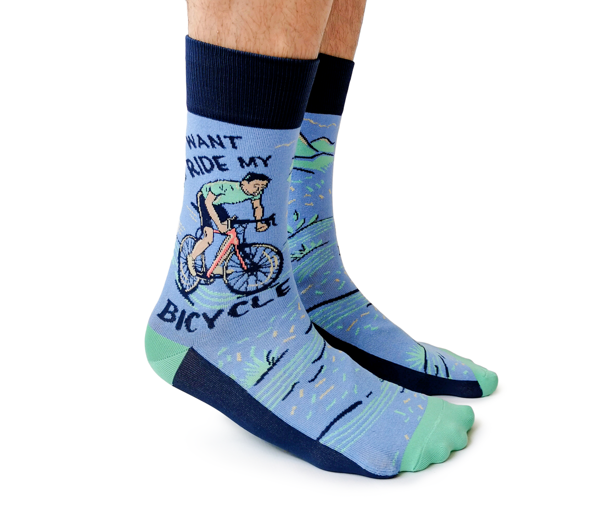 Biking Socks for Men - Uptown Sox