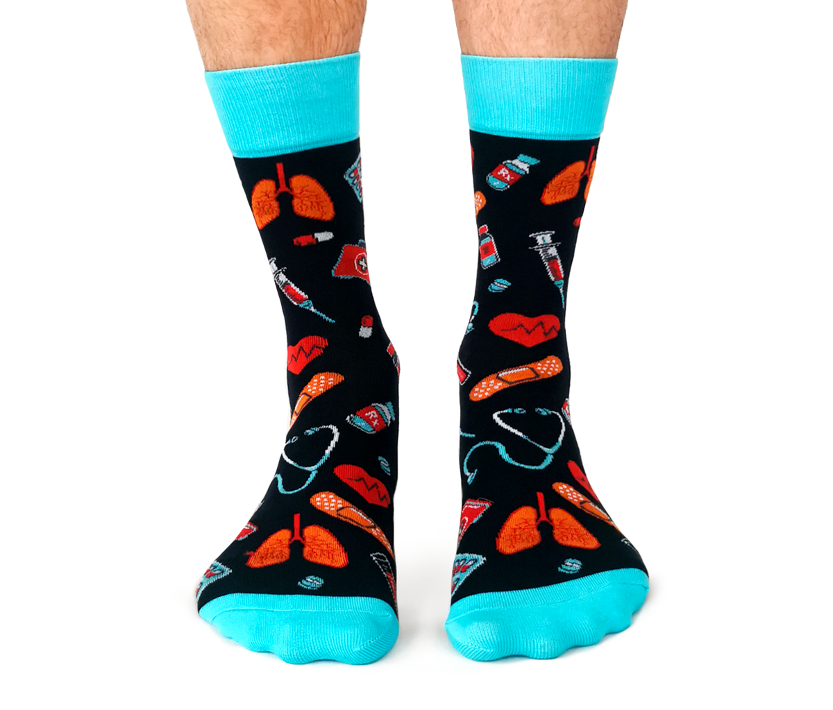 Health Care, Nurse, Doctor Socks for Men - Uptown Sox